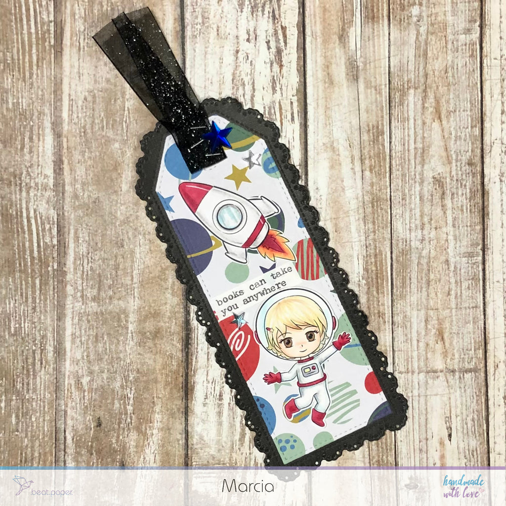 Astronaut Bookmark with beat.paper – The Frolicking Fairy (and The ...