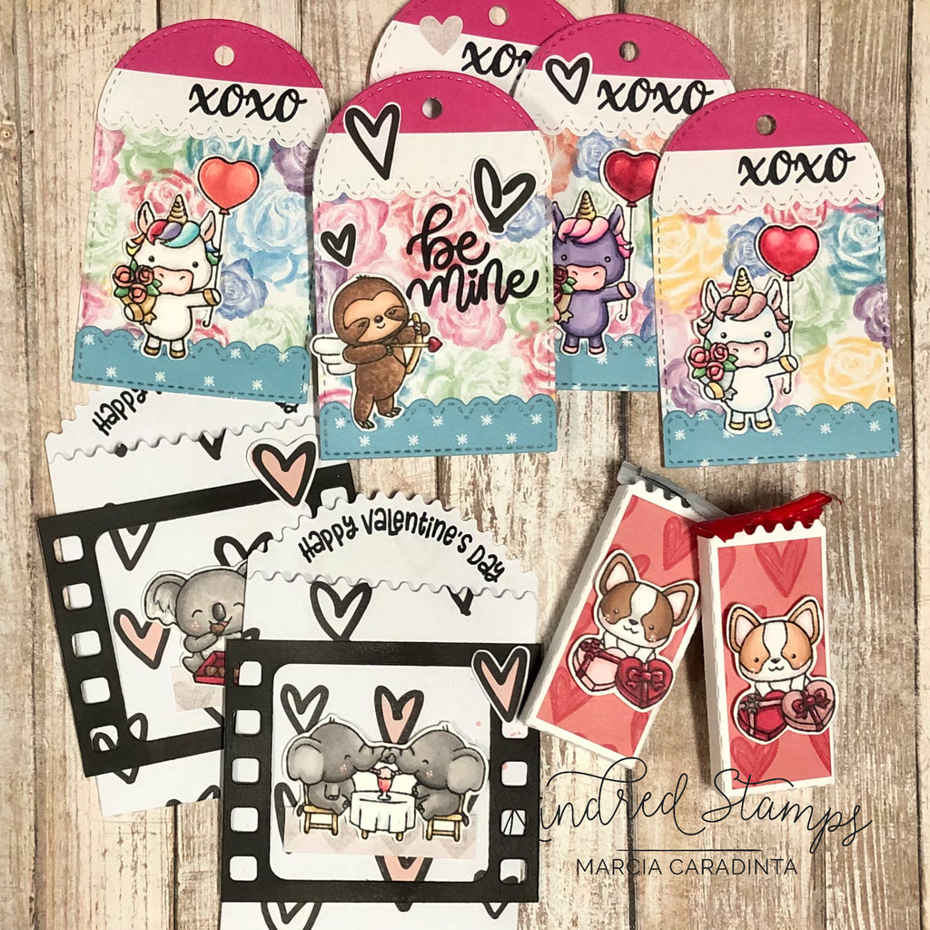 Kindred Stamps: Cupid's Crew – The Frolicking Fairy (and The Farting Gnome)